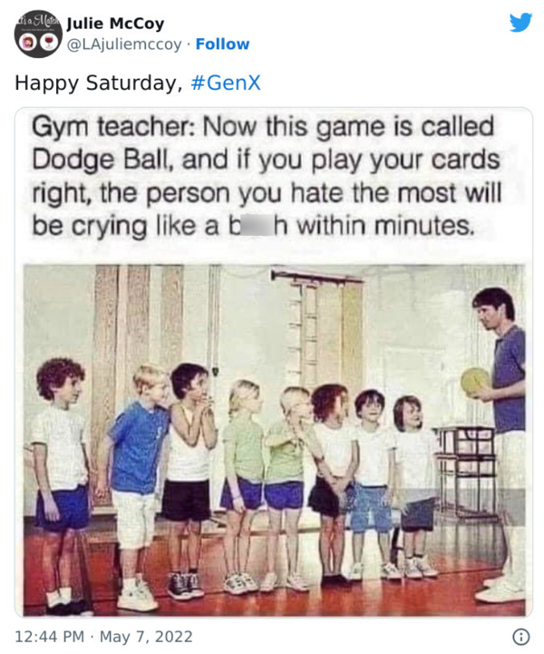 Gen-X gets all the best jokes