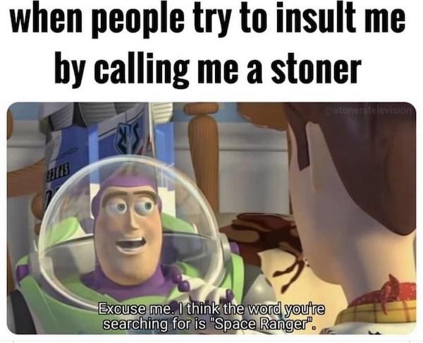 Stoner memes to pair with the mountain of snacks sitting next to you