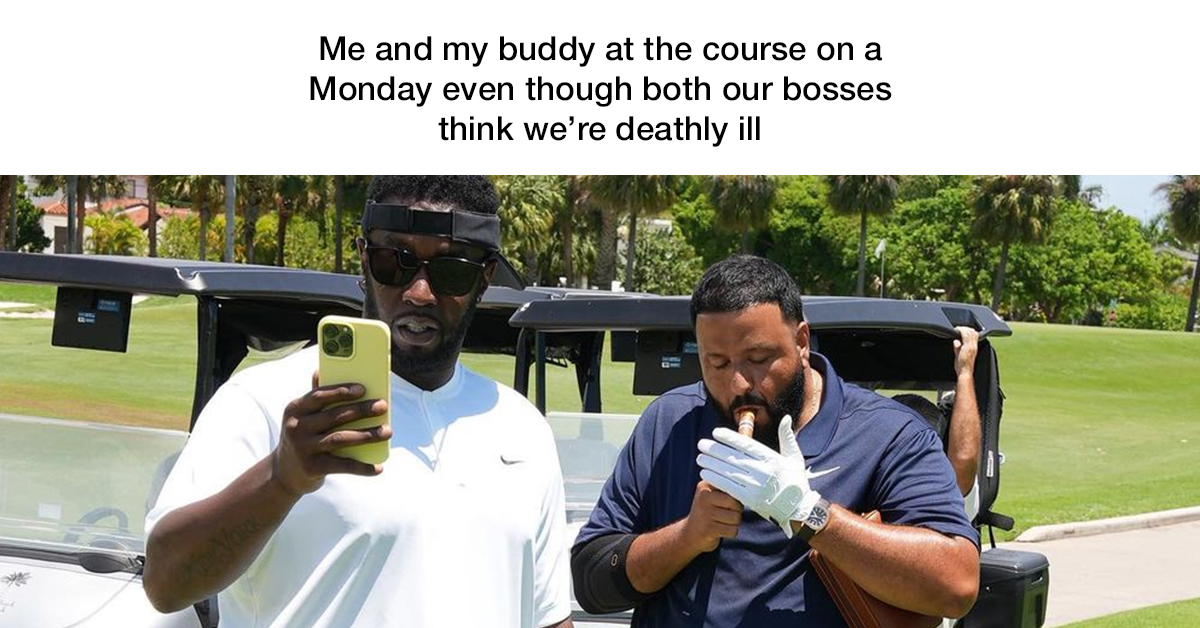These golf memes are in mid-season form