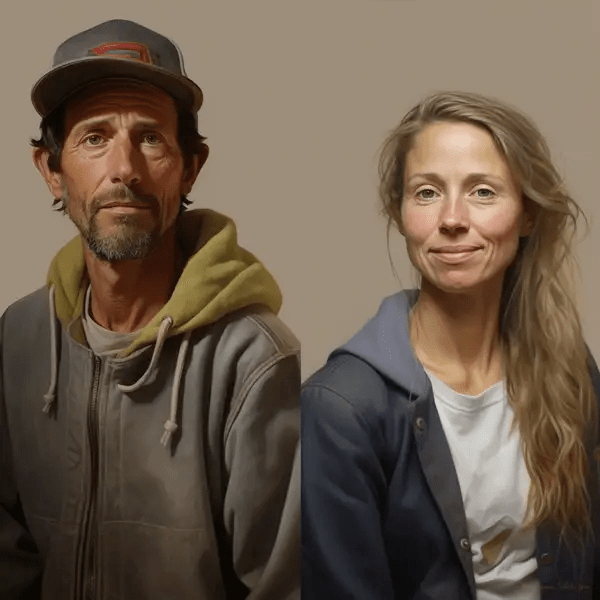 AI shows what the typical person looks like in each state