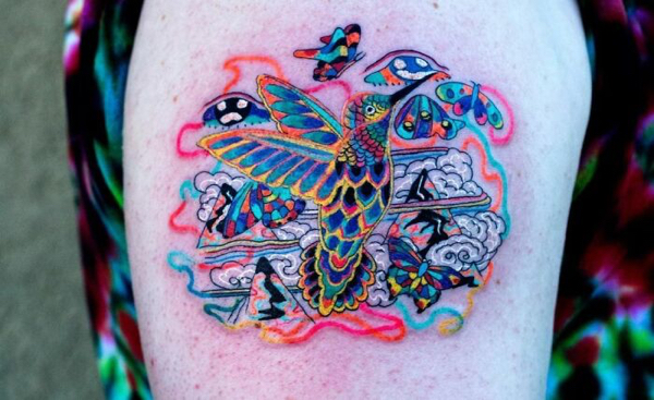 These trippy tattoos are some real mind-melters
