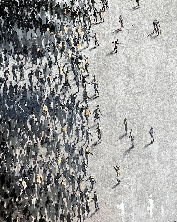 Notebook Cube Drawing street artist “Pejac” Aaron Li-Hill GIFs Photos