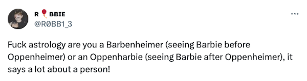 People are Exploding over the Barbie Oppenheimer double feature