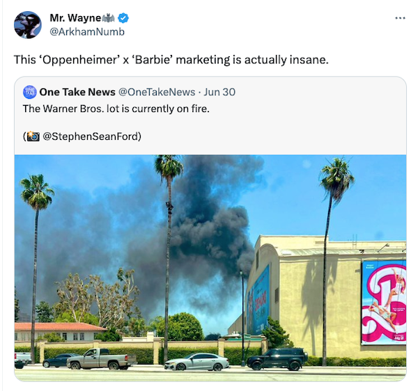 People are Exploding over the Barbie Oppenheimer double feature