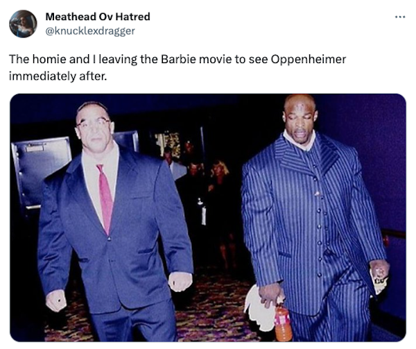 People are Exploding over the Barbie Oppenheimer double feature