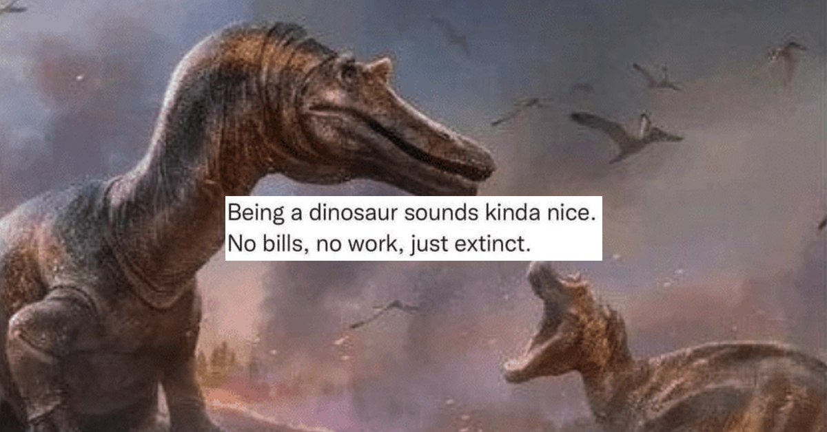 And now, for something completely different: Dinosaur Memes