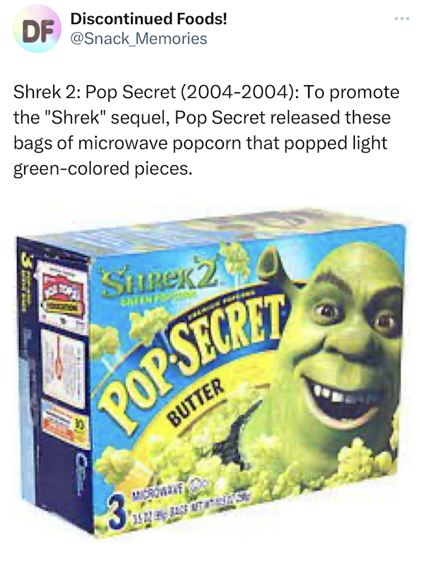 Discontinued foods that millennials miss