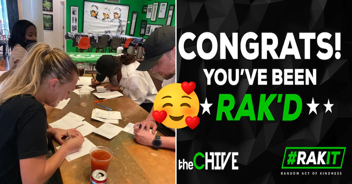RAK: Random Acts of Kindness - Pay It Forward & Chive On - theCHIVE