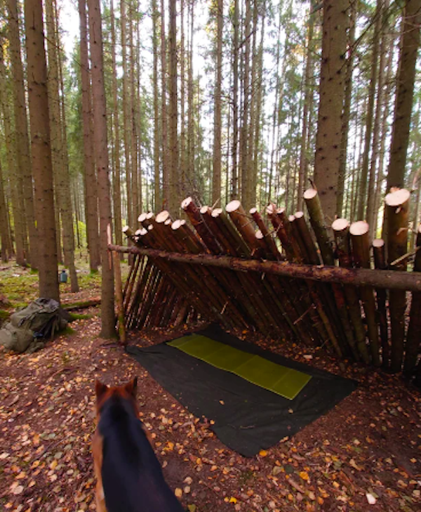 Bushcraft photos proving some people were made for the woods