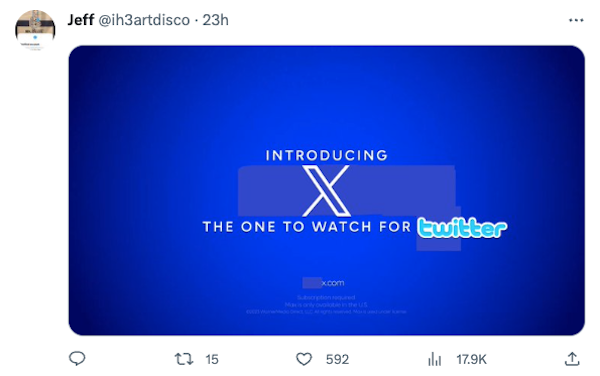 Twitter X-Plodes over new rebrand