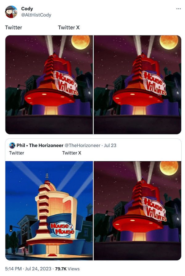 Twitter X-Plodes over new rebrand