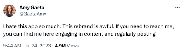 Twitter X-Plodes over new rebrand