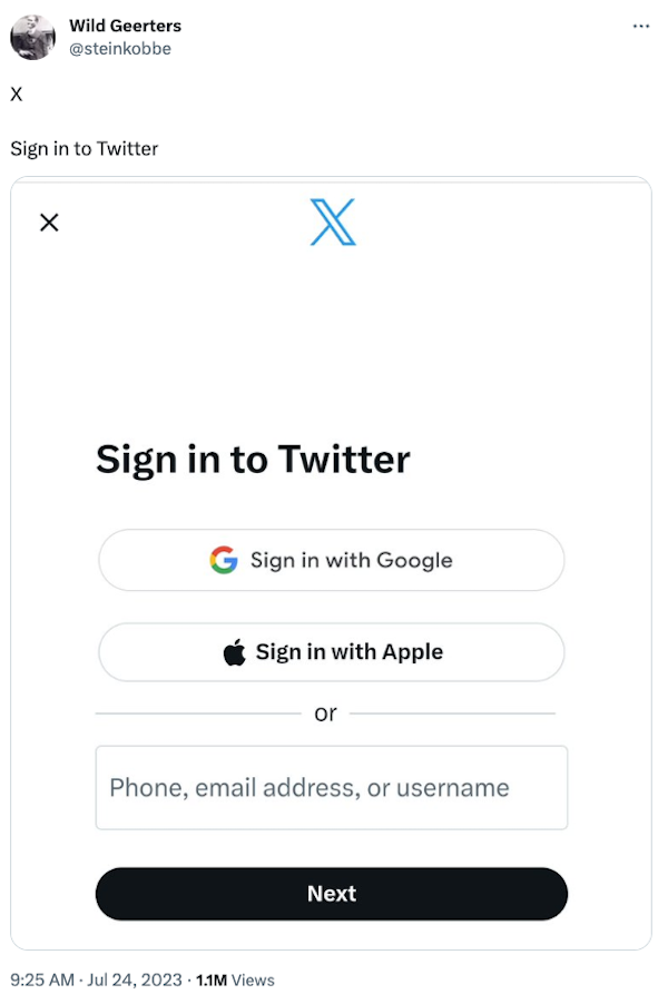 Twitter X-Plodes over new rebrand
