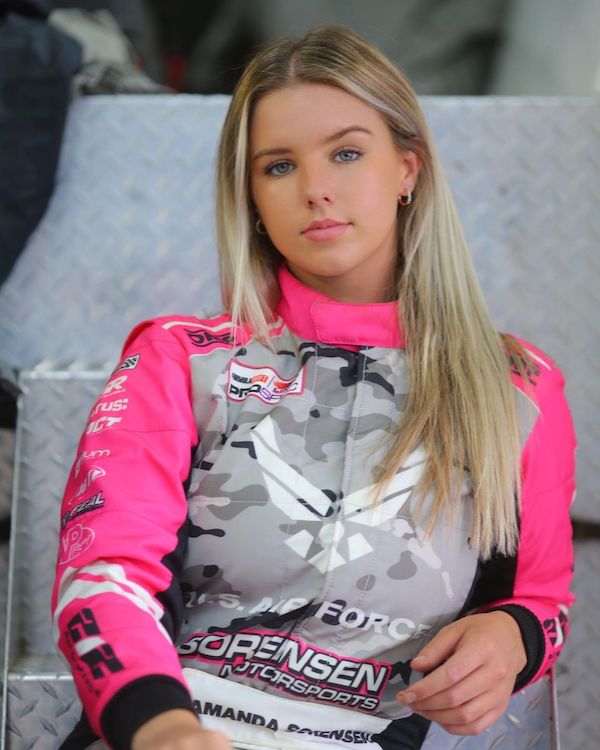Can you keep up with racing driver Amanda Sorensen?