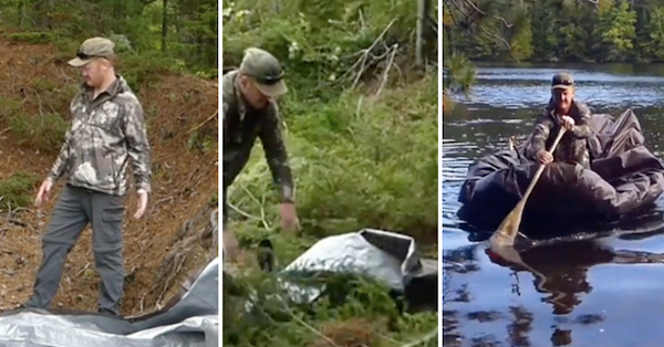 Bushcraft photos proving some people were made for the woods