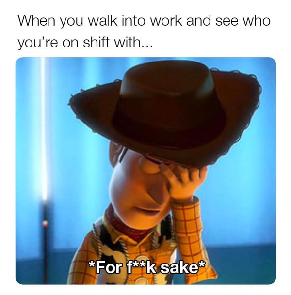 Double-shift work memes to help you through the grind