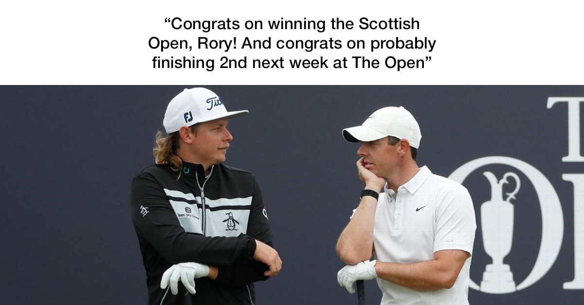 It's The Open, and these golf memes are already dialed in