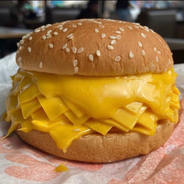 The REAL cheeseburger was just released & people can't believe it