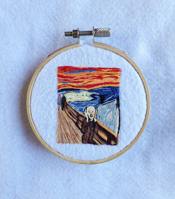 This is the kind of embroidery we wish our grandmas would make for us