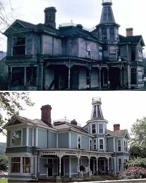 Then & now pics show how much the world has changed