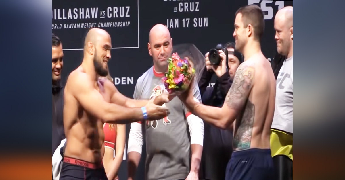 Who knew MMA weigh-ins could be hilarious?