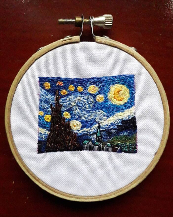 This is the kind of embroidery we wish our grandmas would make for us