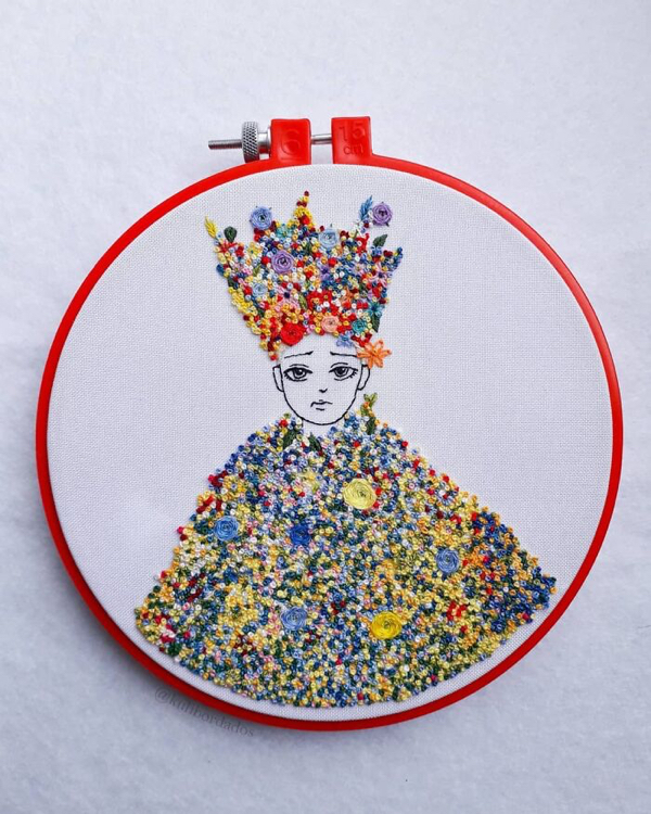 This is the kind of embroidery we wish our grandmas would make for us