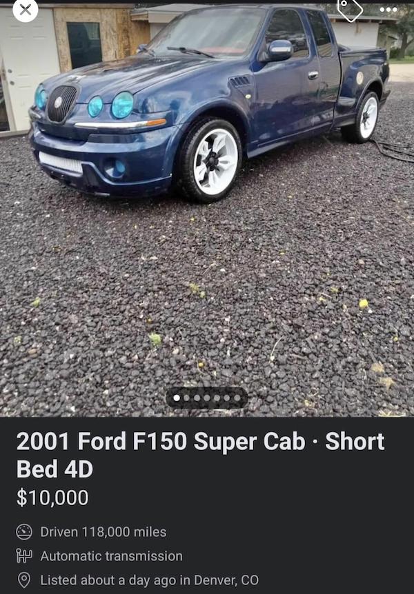 DIY Custom Built WTF Cars Sale Price Facebook Automotive Marketplace