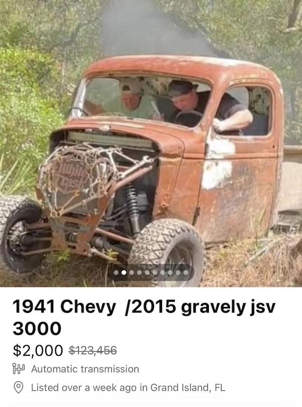 DIY Custom Built WTF Cars Sale Price Facebook Automotive Marketplace