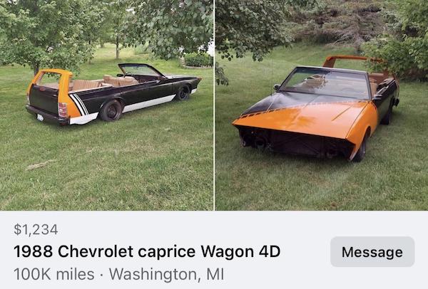 DIY Custom Built WTF Cars Sale Price Facebook Automotive Marketplace