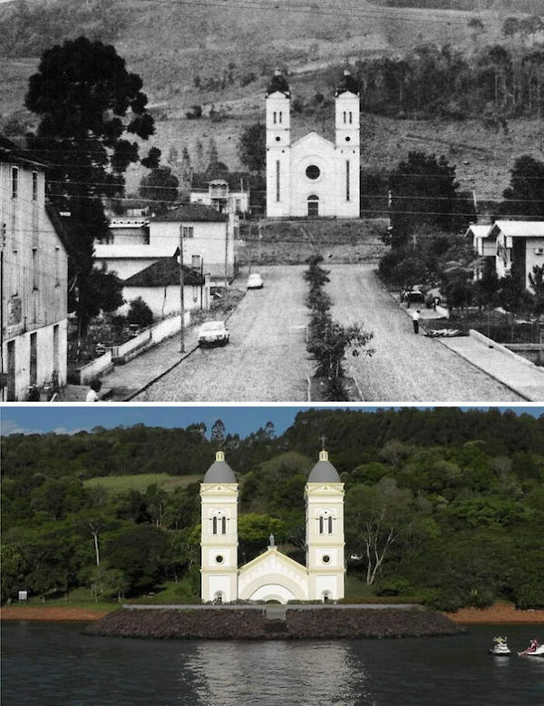 Then & now pics show how much the world has changed