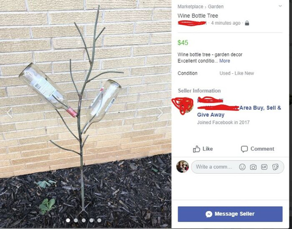 The Facebook Marketplace entries are unstable at best