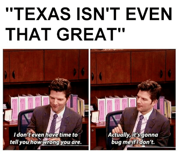 Big memes from a big state, Texas memes to chew on