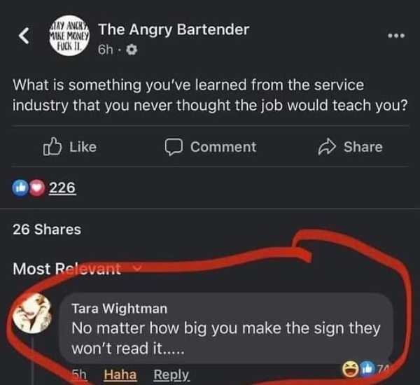 Restaurant and server memes to help you through the lunch rush