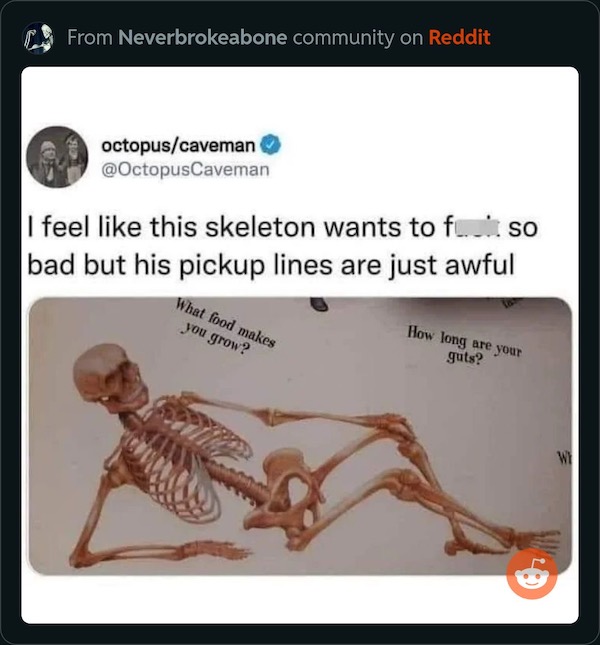 Skeleton memes to get us in the halloween spirit