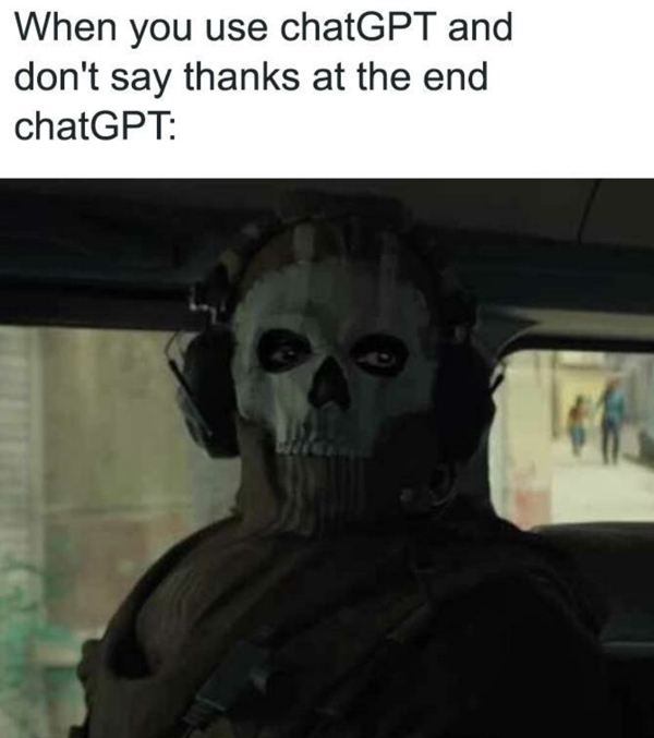 At least when the robots take over the memes will be good