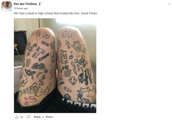 An enjoyable batch of silly comments straight from misfit minds