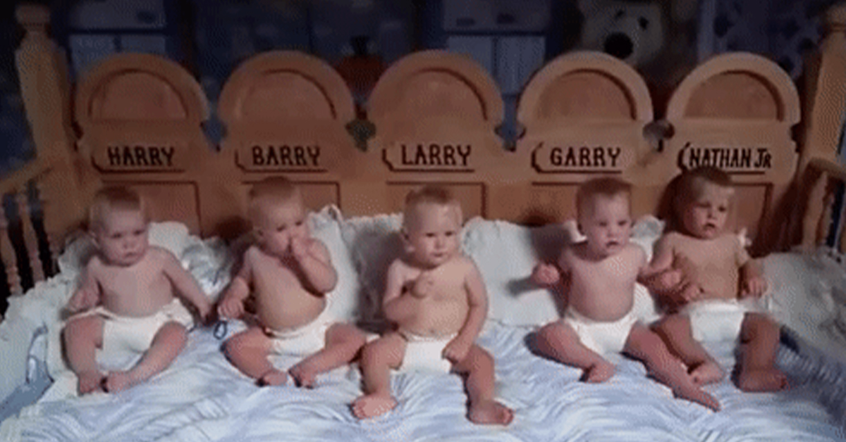 The most popular baby names over the past decades
