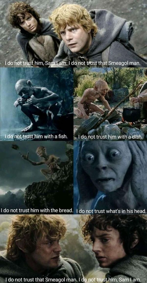 LOTR lore memes are good to view for breakfast and second breakfasts