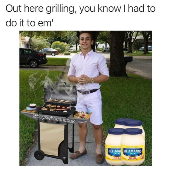 Barbeque and Memes: Get In!