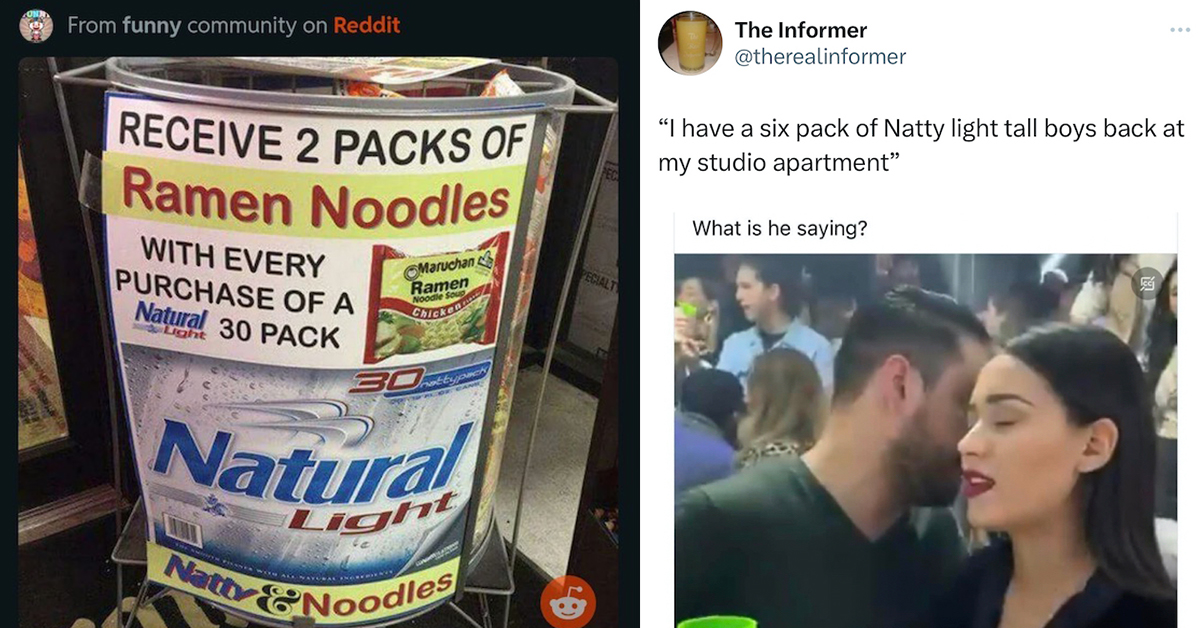 Natty Light memes for hanging onto summer