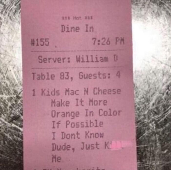 Restaurant and server memes to help you through the lunch rush