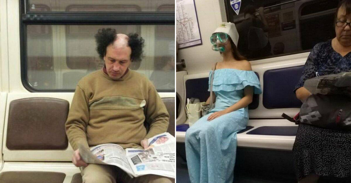 Subways are where strangeness is left unchecked to grow wild!