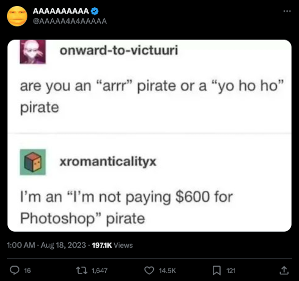 Memes that run the range from "pure" to "cursed"