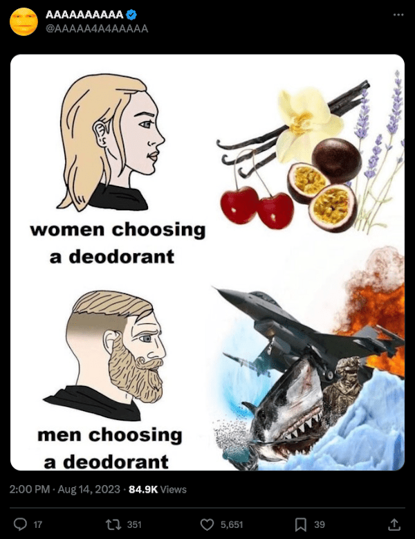 Memes that run the range from "pure" to "cursed"