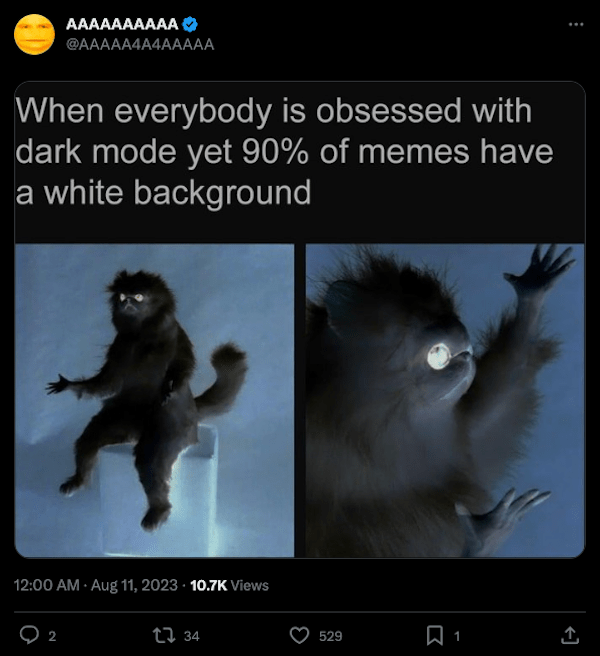 Memes that run the range from "pure" to "cursed"