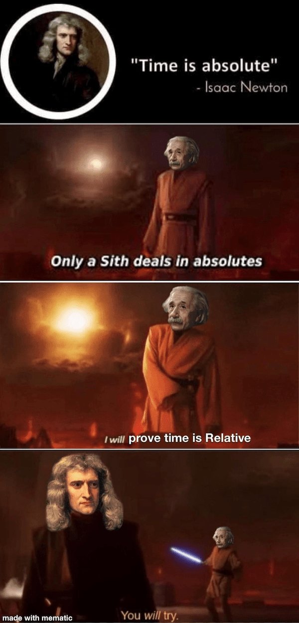 That's no moon... Those are Star Wars memes