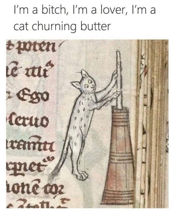 The art of old makes for the best memes, there's no way around that