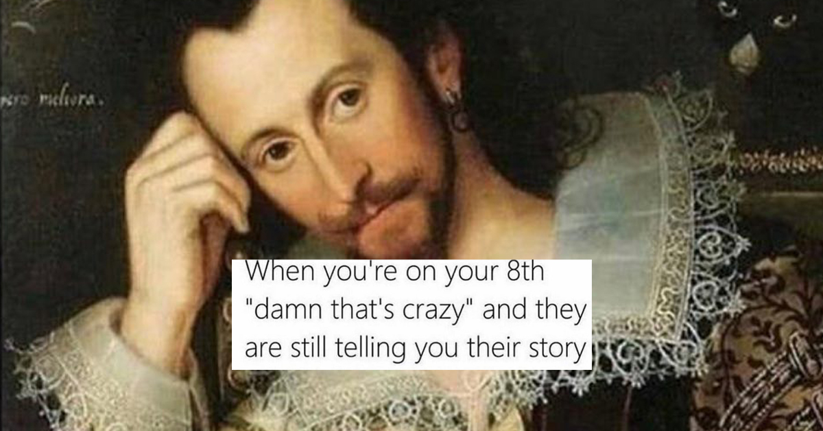 The art of old makes for the best memes, there's no way around that