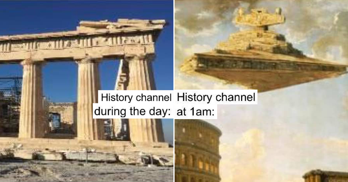 The history of the world... according to the internet